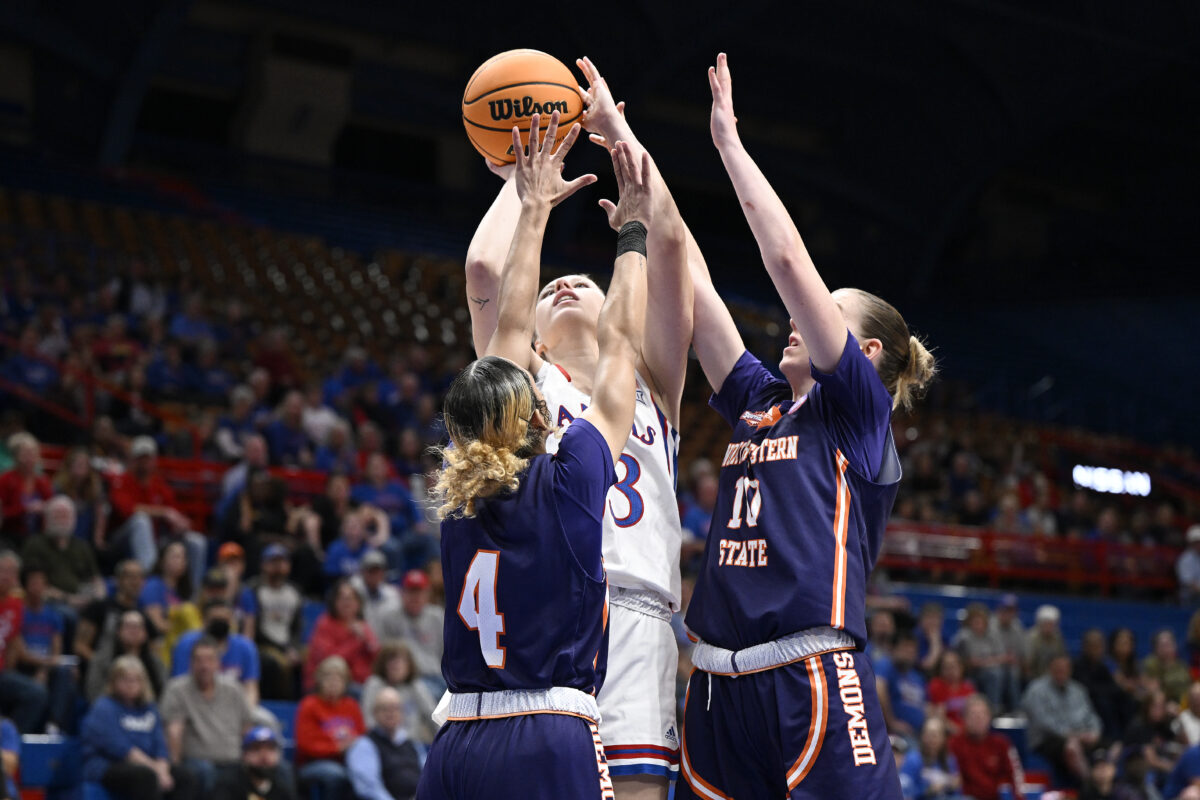 Photo Gallery: KU women open season with big win over Northwestern ...